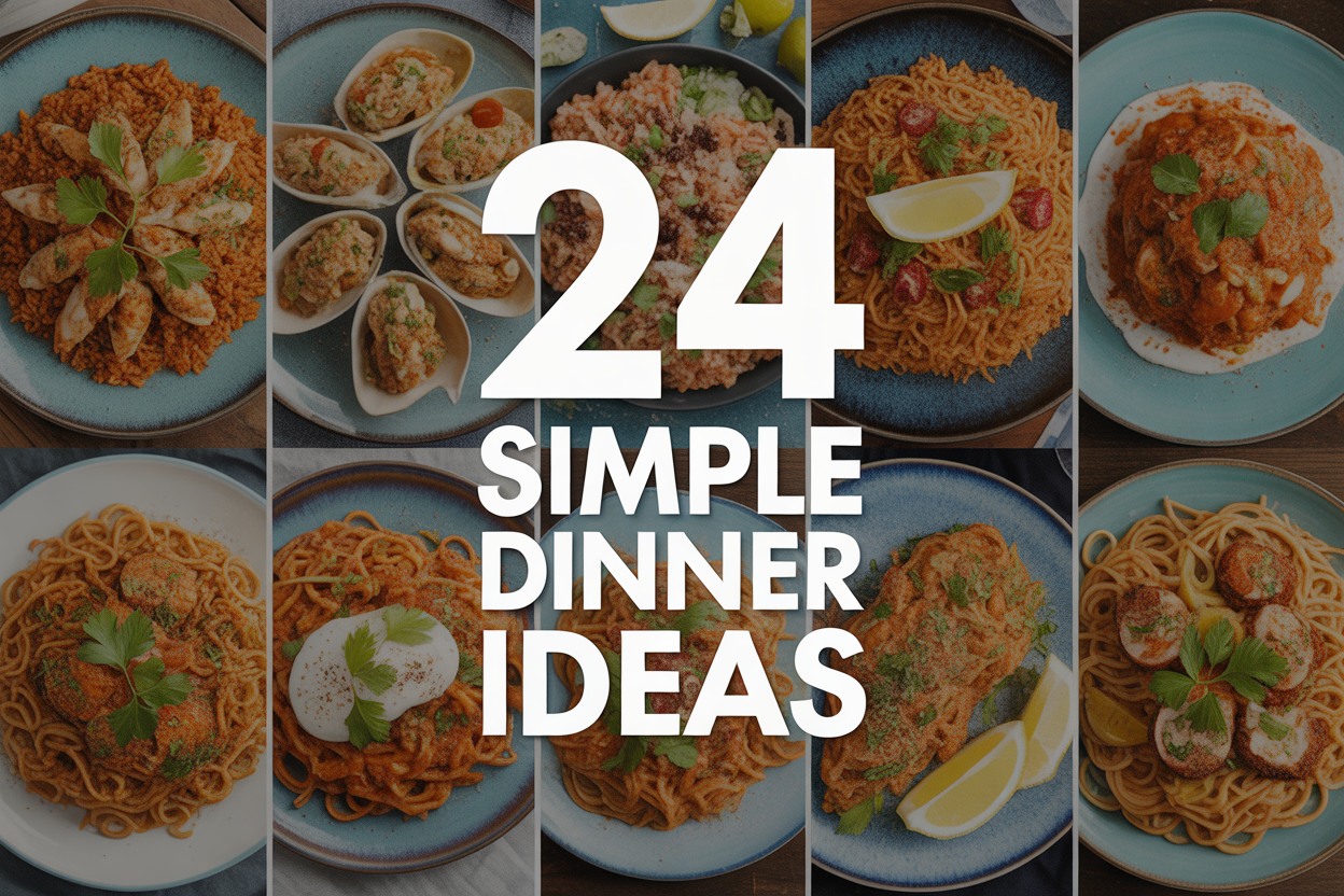 24 Simple Dinner Ideas for Busy Weeknights